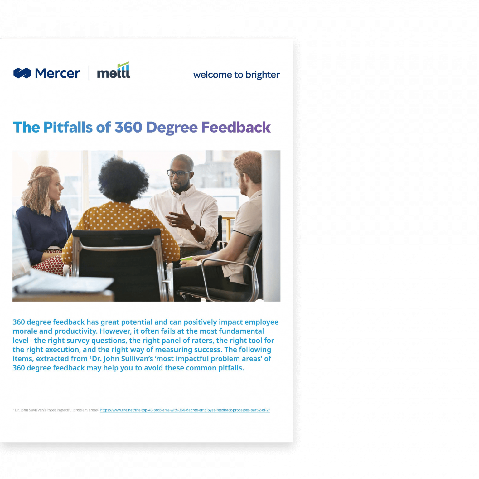 Potential pitfalls to avoid when conducting 360-degree feedback ...